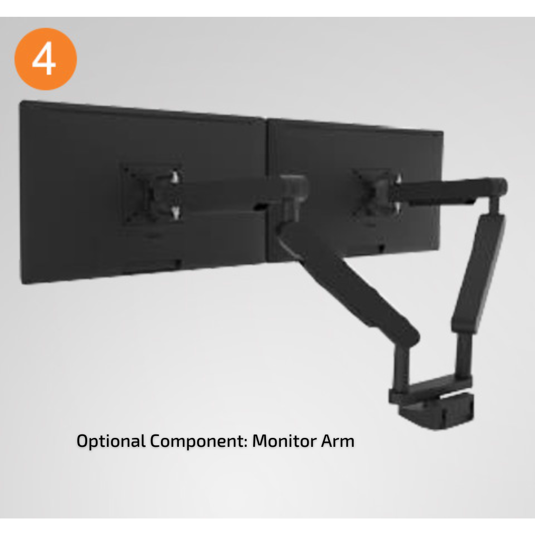 Elegant Adjustable Height Table Base